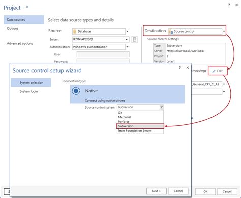 how to commit and or update sql server database static