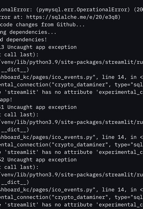 streamlit has no function experimental connection 🎈 using streamlit