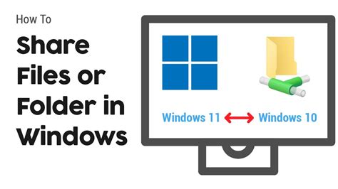 how to share files folder between windows 11 10 computers youtube