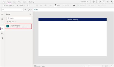 power apps export to excel as a csv file