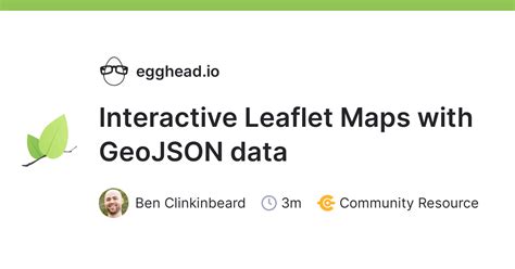 interactive leaflet maps with geojson data