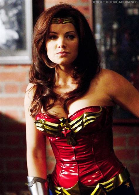 Erica Durance As Lois Lane Smallville Wonder Woman Erica Durance