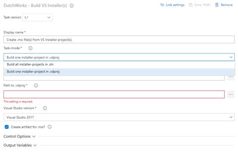 how to build setup project from vdproj in azure devops stack overflow