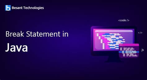 break statement in java java break statement free java tutorial