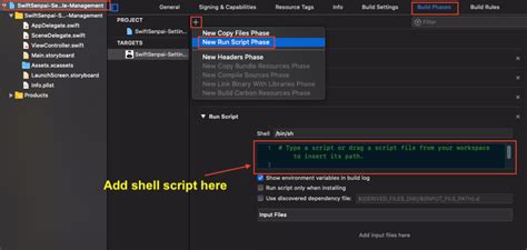 settings bundles management in xcode swift senpai
