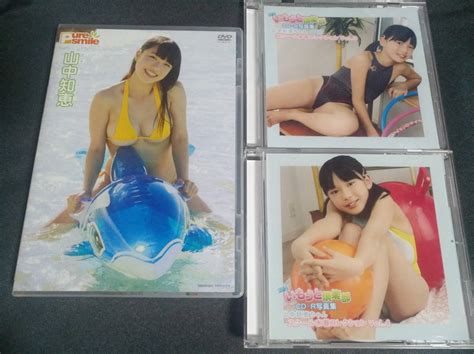 山中知恵 デジタル写真集2枚 And Dvd1枚 セット スクール水着コレクション Vol 3と4 おいも屋 アイマックス ピュアスマイル 競泳