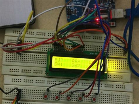 electronic voting machine using arduino adafruit