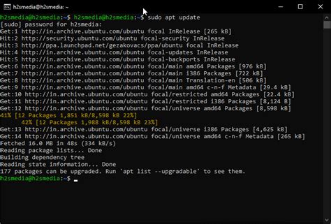 how to install mysql on ubuntu 20 04 lts focal fossa h2s