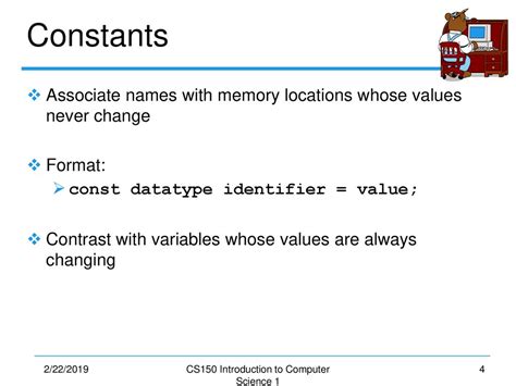 Cs150 Introduction To Computer Science 1 Ppt Download