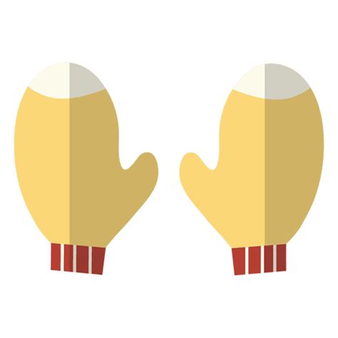 Diseño Png Y Svg De Icono Plano Guantes Amarillo 16 Para Camisetas