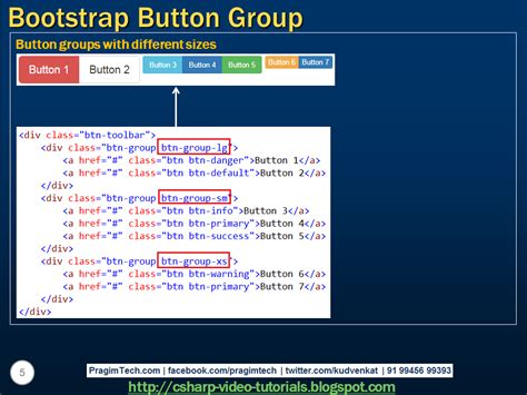 sql server and c video tutorial bootstrap button group