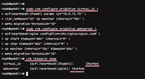 how to set up nginx high availability with pacemaker
