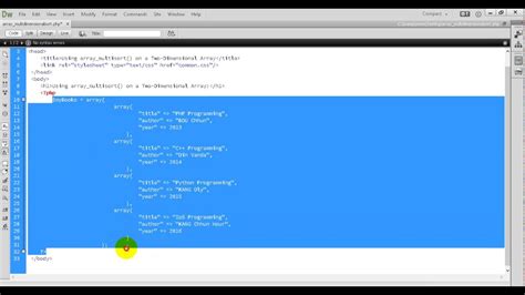 php tutorial 69 how to sorting multidimensional array in php