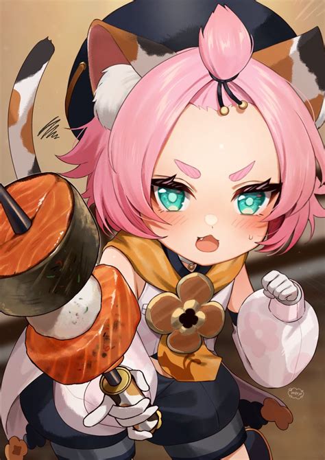 羊野メリー🐏🔔🌱 On Twitter オリジナル料理シリーズ ディオナちゃん 『絶対オツマミじゃない』 原神 Genshinimpact