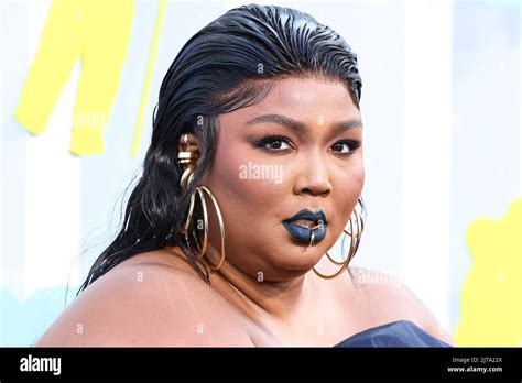 Newark New Jersey Usa August 28 Lizzo Wearing A Jean Paul Gaultier