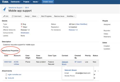 connector for salesforce and jira server version history atlassian