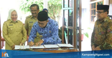 Bupati Ngawi Tandatangani Kesepakatan Bersama Wiranegoro
