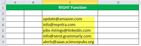 right function in excel formula example how to use right in excel
