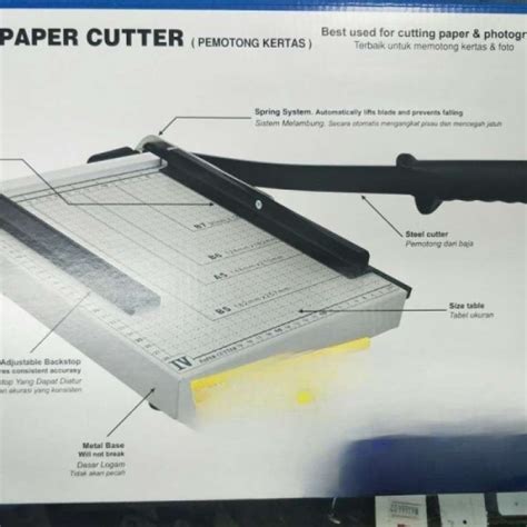 Promo Paper Cutter A4 Joyko Alat Potong Kertas Ukuran A4 Diskon 12 Di
