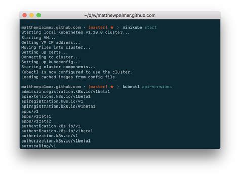how to install kubernetes on mac with docker minikube