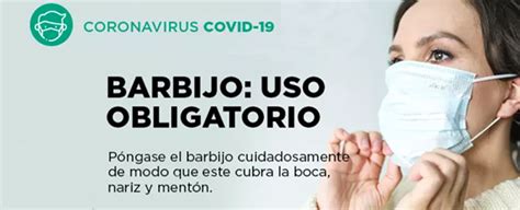 Uso Obligatorio De Barbijos Y Tapabocas Fopba