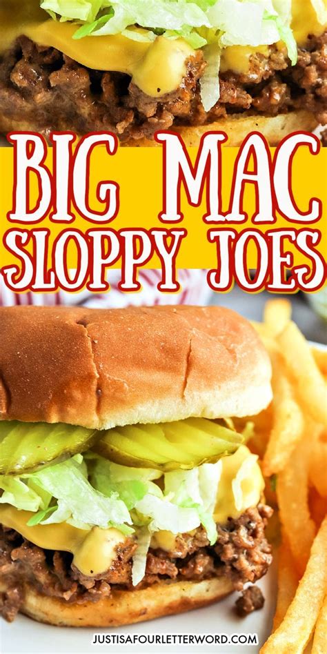 Big Mac Sloppy Joes Artofit