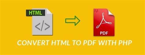 how to convert html to pdf with php php development justwebdevelopment