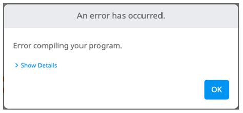 how to troubleshoot downloading errors vexcode iq blocks vex