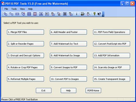 free pdf tools to merge split encrypt rotate crop