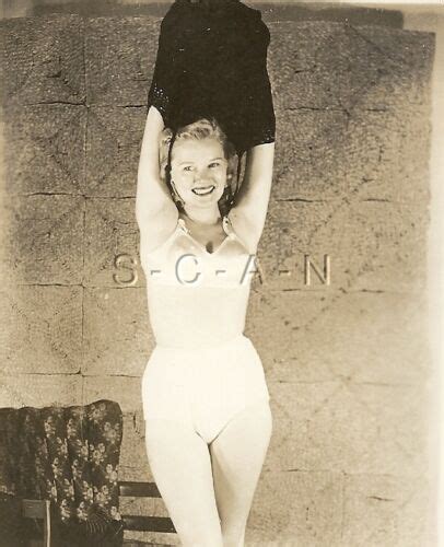 Original Vintage 40s 50s Semi Nude Sepia Rp Blond Takes Off Slip