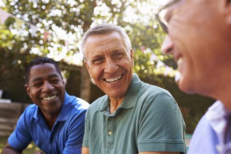 Men Can Laugh For Wellbeing Without Beer Or Jokes