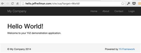 how to program with yii2 getting started
