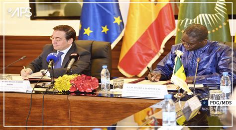 Senegal Diplomatie Diplomatie Dakar Et Madrid Signent Un Mémorandum