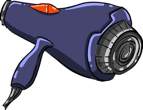 Hair Dryer Illustration Vector On White Background 13791819 Vector
