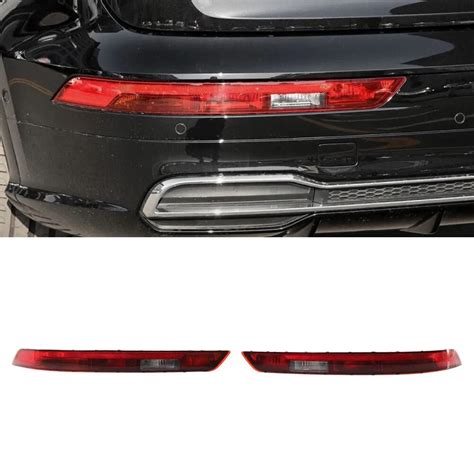 For Audi Q5 2018 2019 2020 2021 Car Rear Bumper Lower Tail Light Brake