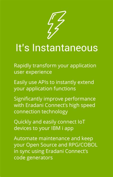 ibm i as 400 access eradani connect