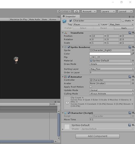 How Make A 4 Direccion 2d Character Animation Unity Engine Unity