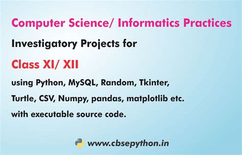 class 12 computer science project in python cbse python