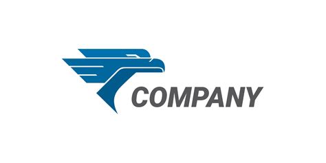 blue eagle logo by sm77 codester