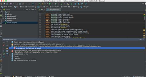 can t run project · issue 303 · jakewharton u2020 · github
