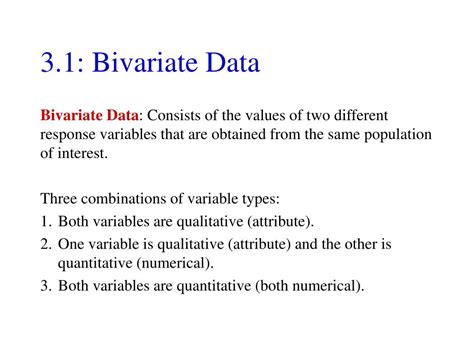 Ppt Chapter 3 Descriptive Analysis And Presentation Of Bivariate