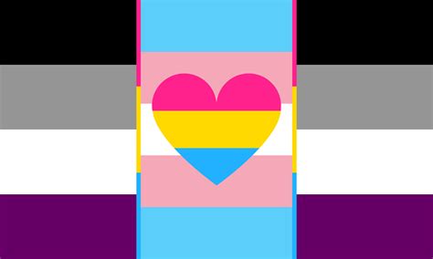 Asexual Panromantic Trans Combo Thingy By Pride Flags On Deviantart