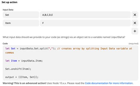 add remove items in an array with push pop shift unshift zapier
