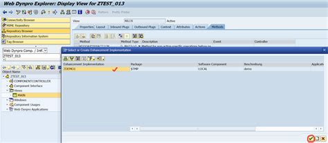 enhancement of web dynpro sapcodes