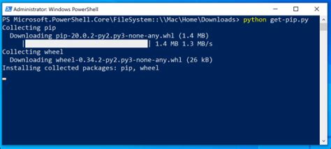 cara menginstal python pip untuk paket python