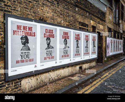 British Army Recruitment Posters East London Controversial Army