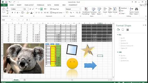 3 2 basic excel tutorial table youtube