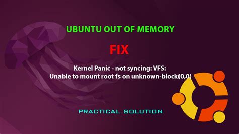 Ubuntu Fix Kernel Panic Not Syncing Vfs Unable To Mount Root Fs On