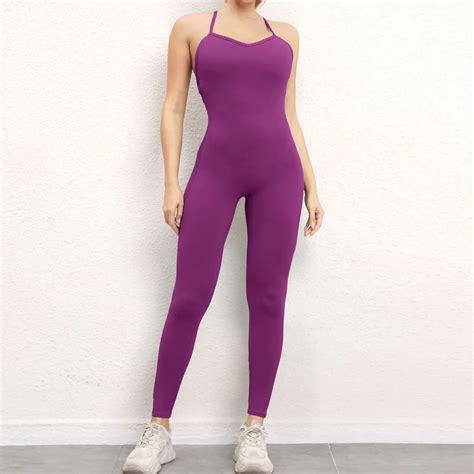 Aola Customized Logo One Piece Workout Wear Women Fitness Bodysuit Yoga