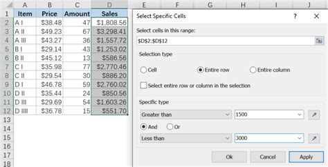 how to highlight rows based on cell value in excel